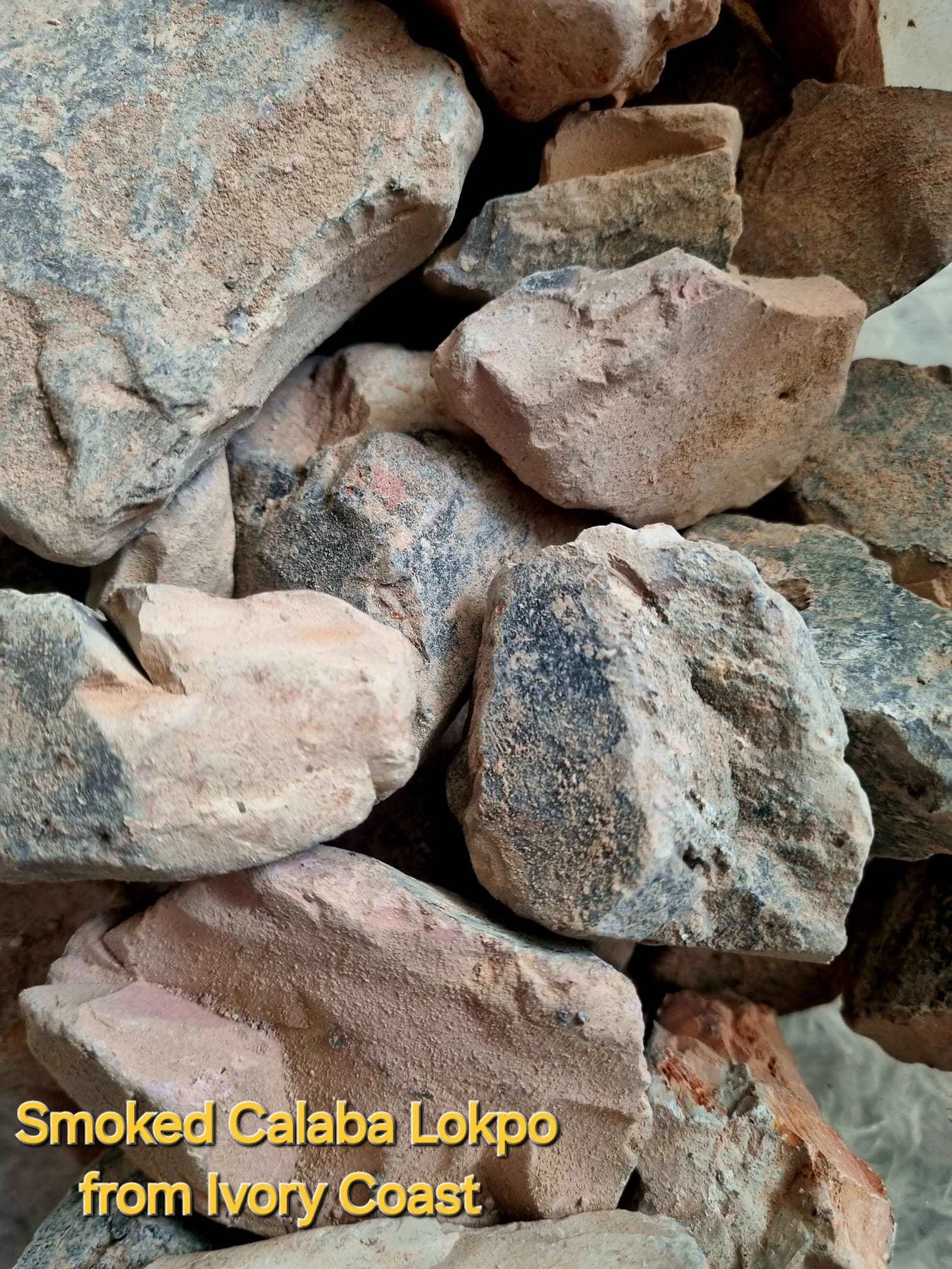 Edible Smoked Kaolin Calaba Lokpo Clay From Ivory Coast – Aligato Lily ...