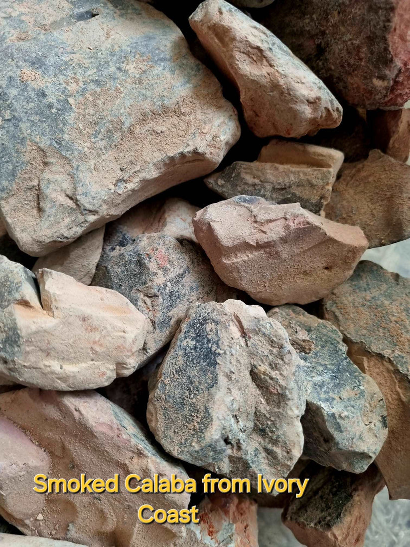 Edible Smoked Kaolin Calaba Lokpo Clay From Ivory Coast – Aligato Lily ...