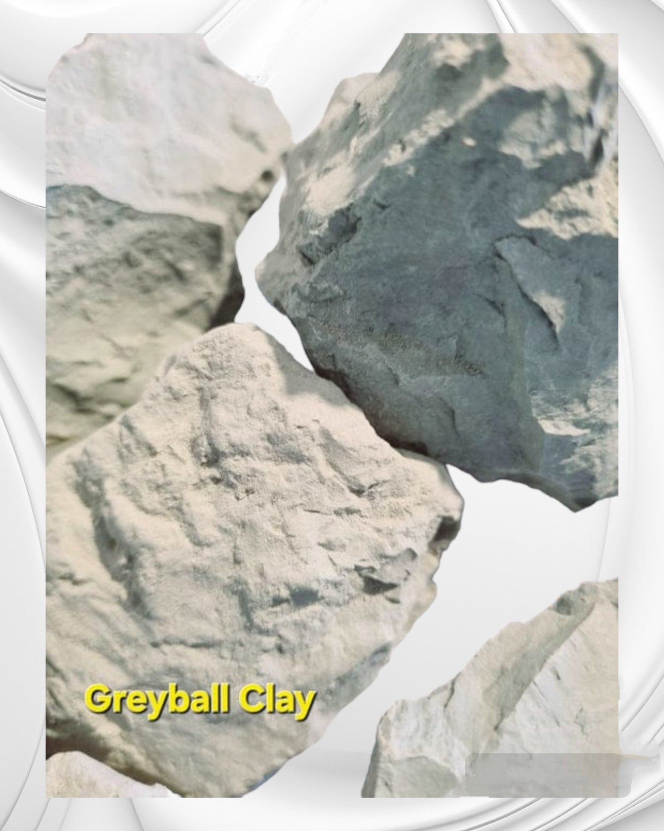 Edible Clays Crunchy Chunks GREYBALL Clay – Aligato Lily Clays