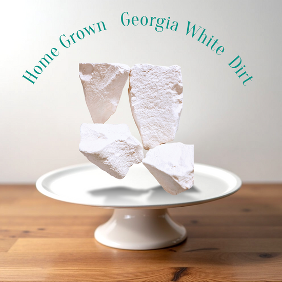 Edible dirt Chunks Home Grown Georgia White Dirt From USA 400grams ...